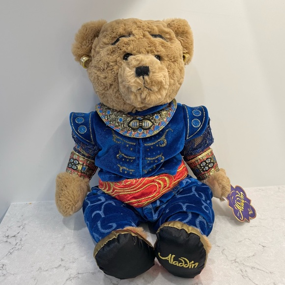 Disney | Toys | Disney Aladdin The Musical Genie Bear Soft Plush Toy ...